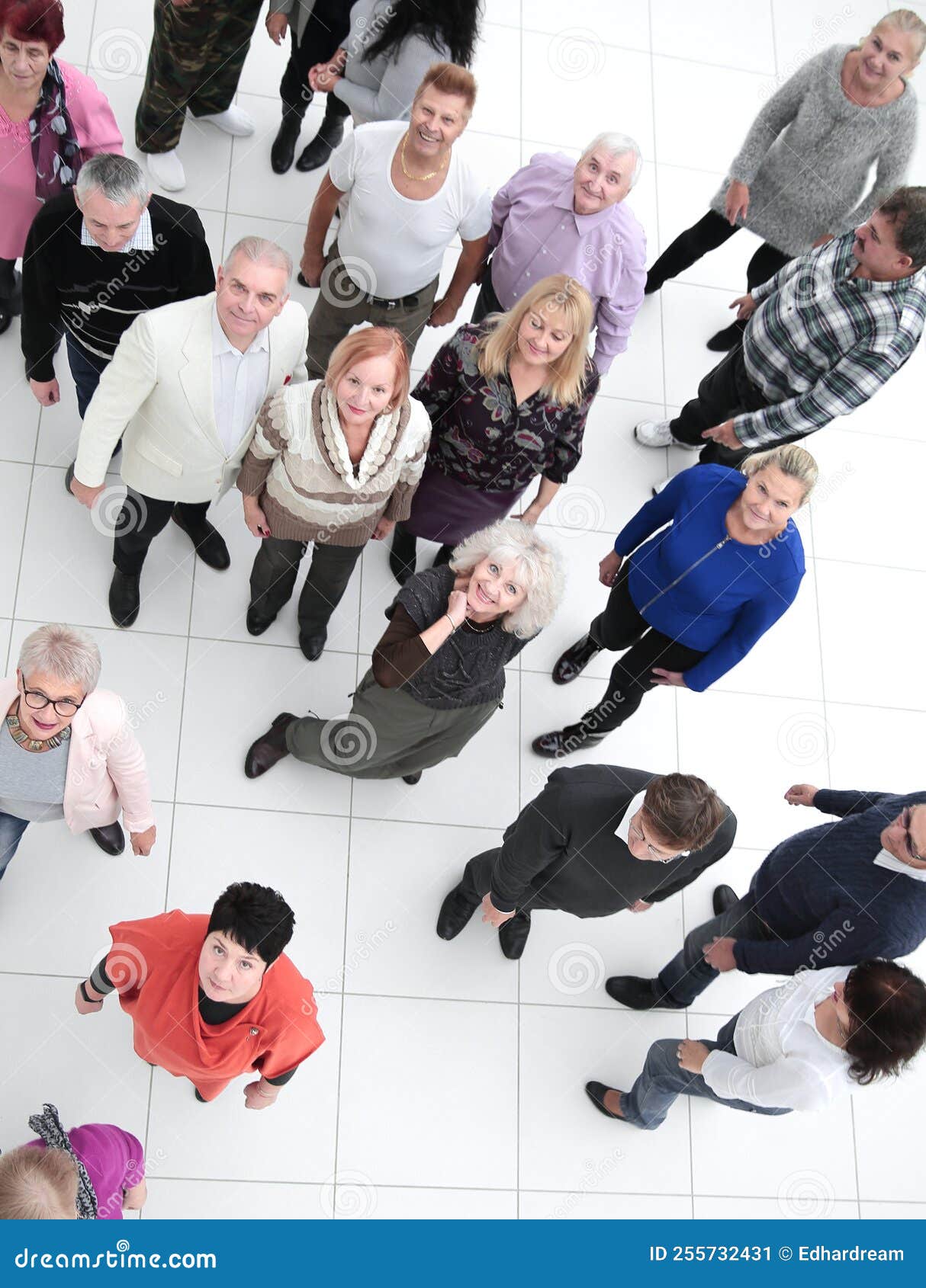 Group of Casual Mature People Walking Somewhere. Stock Image - Image of clothes, friends: 255732431