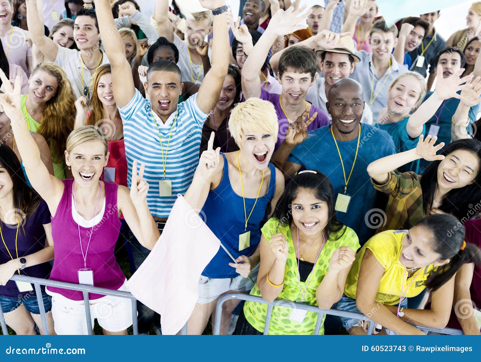 Group Celebration Cheerful Community Youth Joy Concept Stock Image ...