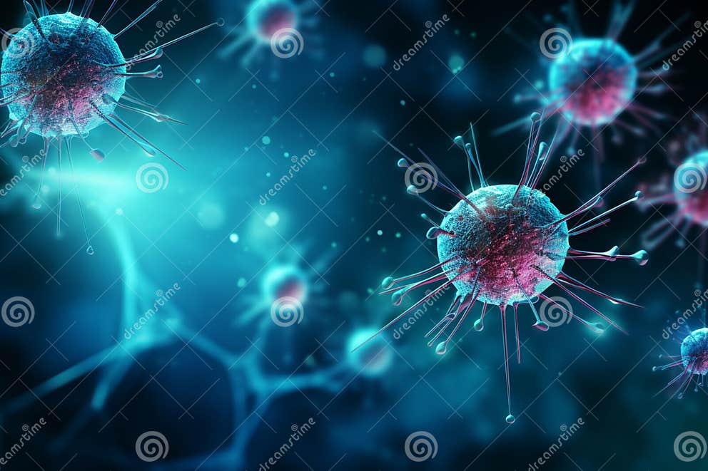 A Group of Cells that Float on the Surface of a Background, Cancer ...