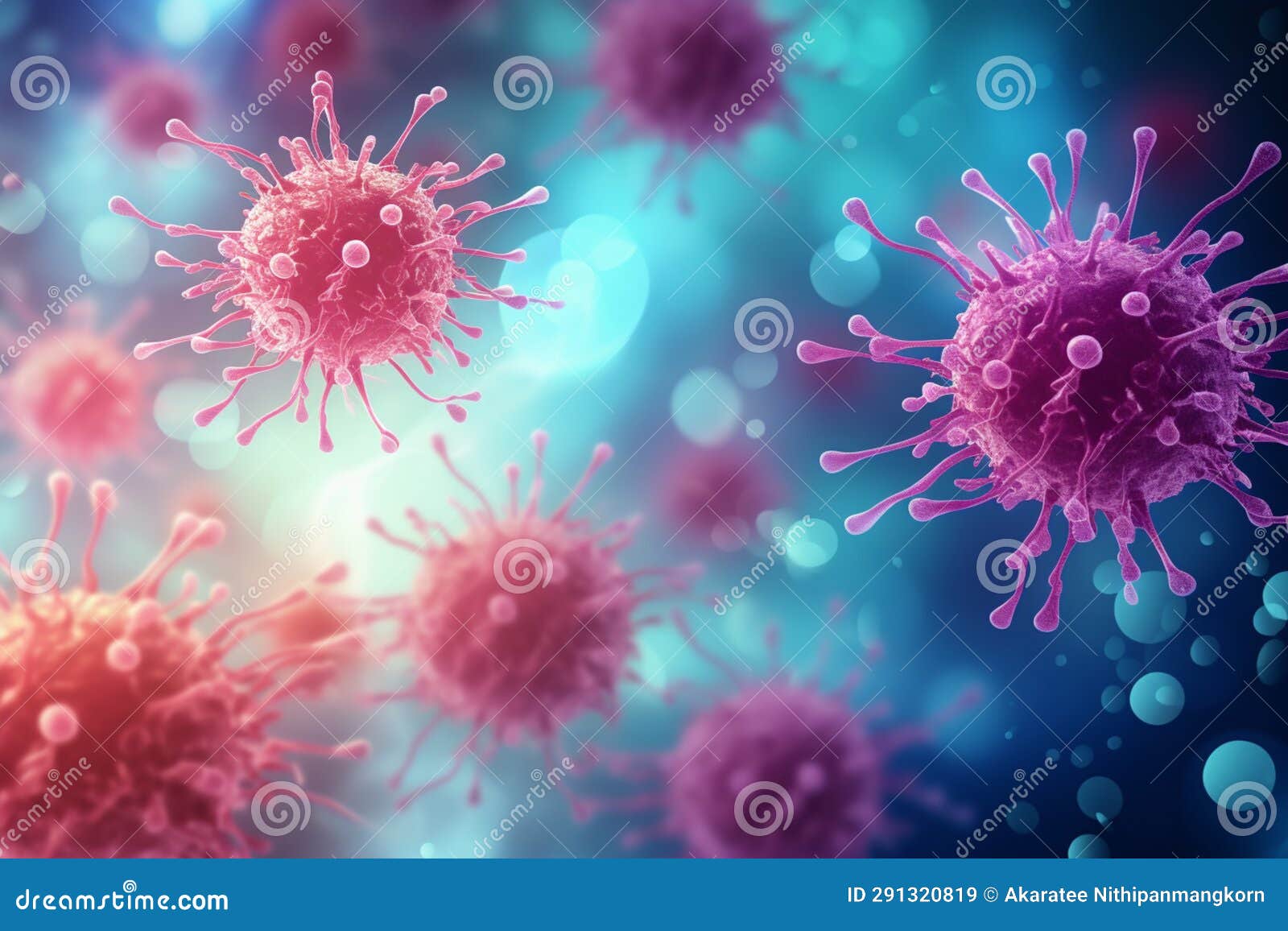 A Group of Cells that Float on the Surface of a Background, Cancer ...