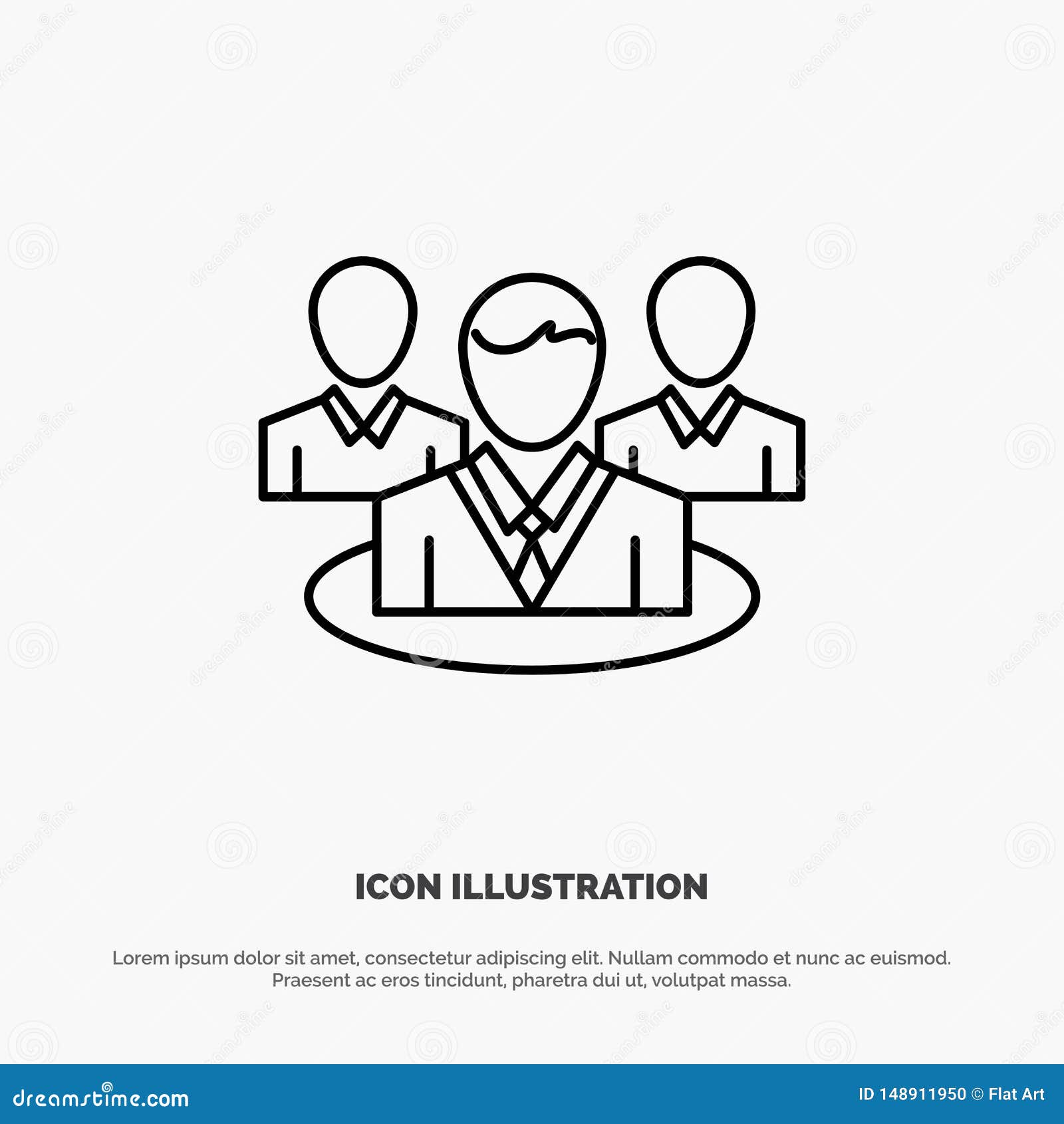 Group, Chat, Gossip, Conversation Line Icon Vector Stock Vector ...
