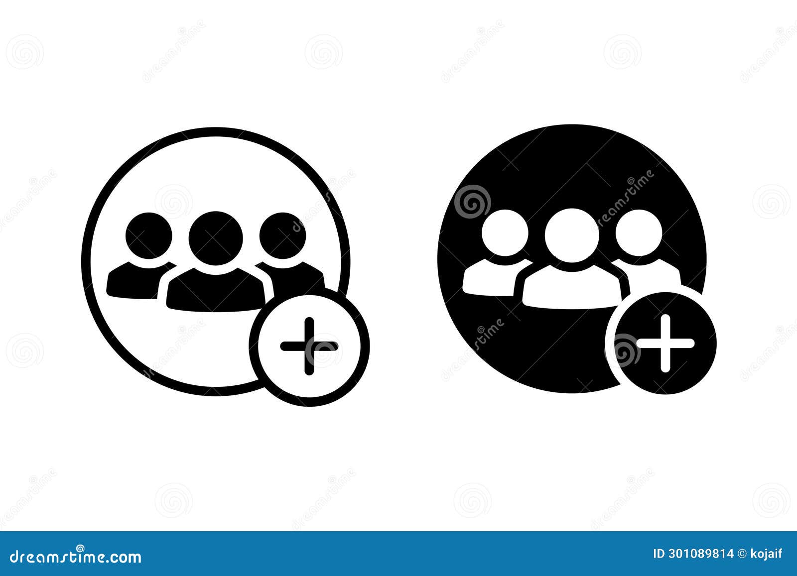 Group Chat Icon Vector Set. Profile Avatar Symbol Stock Vector ...