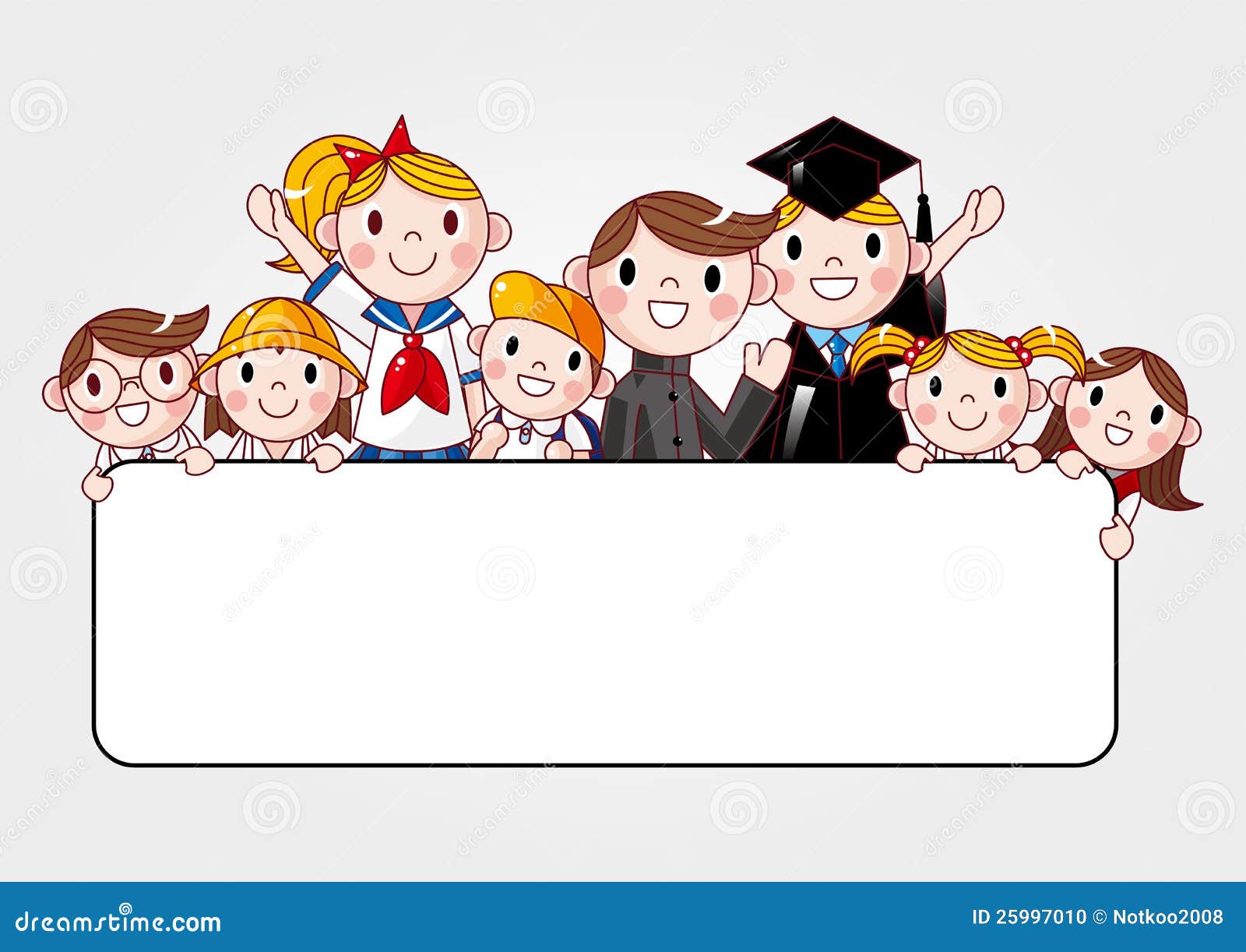 Cheerful Student Girl Character Proudly Displays Her A Test Result ...