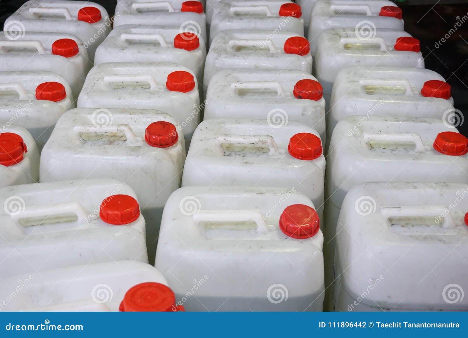 Chemical plastic container stock photo. Image of bottle - 111896442