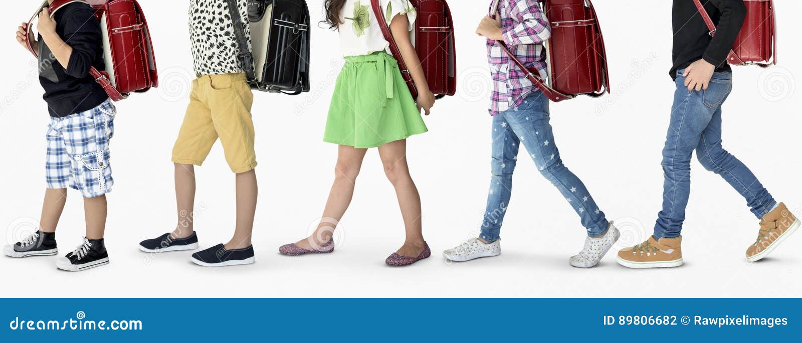 A Group of Children with a Backpack Stock Photo - Image of lifestyle ...