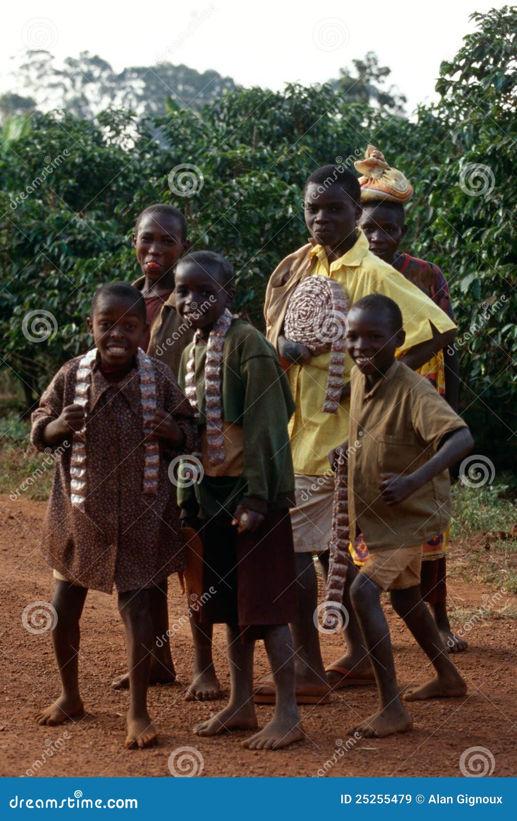 A Group of Children in Burundi Editorial Stock Image - Image of ...