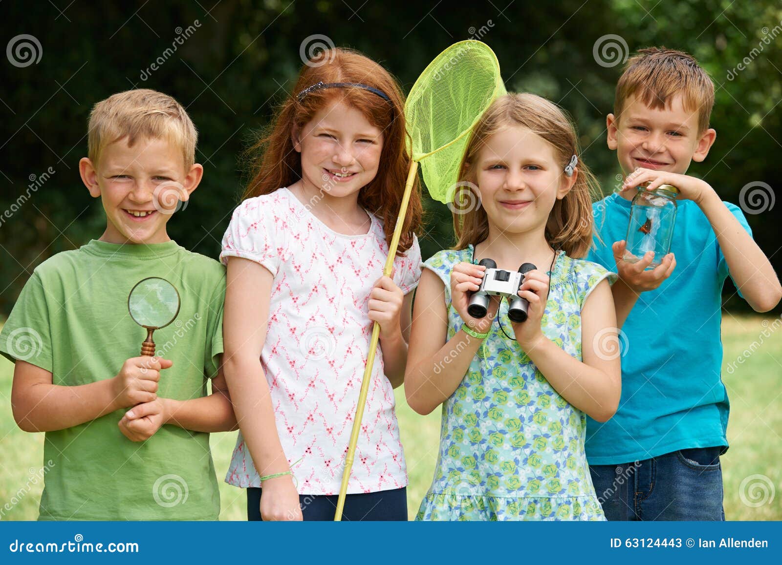 Group of Children Exploring Nature Together Stock Image - Image of ... Group of Children Exploring Nature Together Stock Image - Image of ...