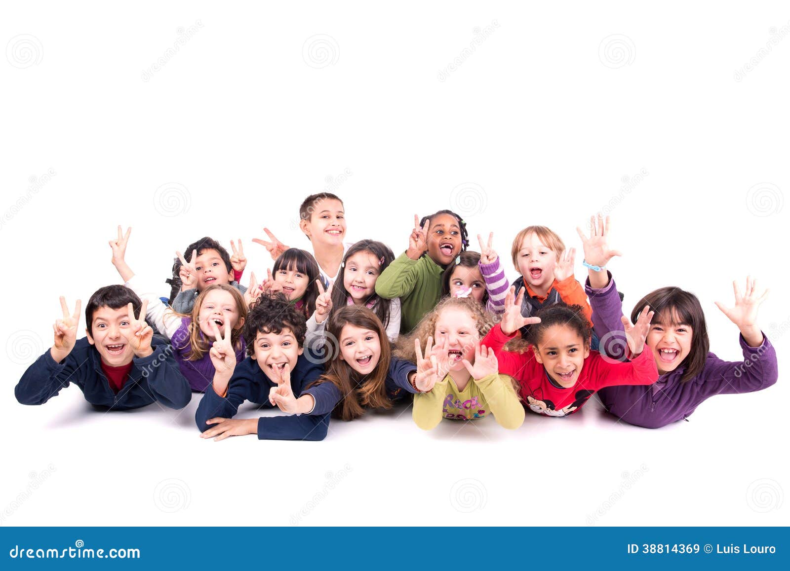 Group of Children Making Faces Stock Image - Image of happy, person ...