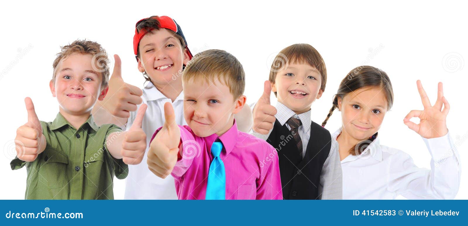 Group of children posing stock image. Image of human - 41542583