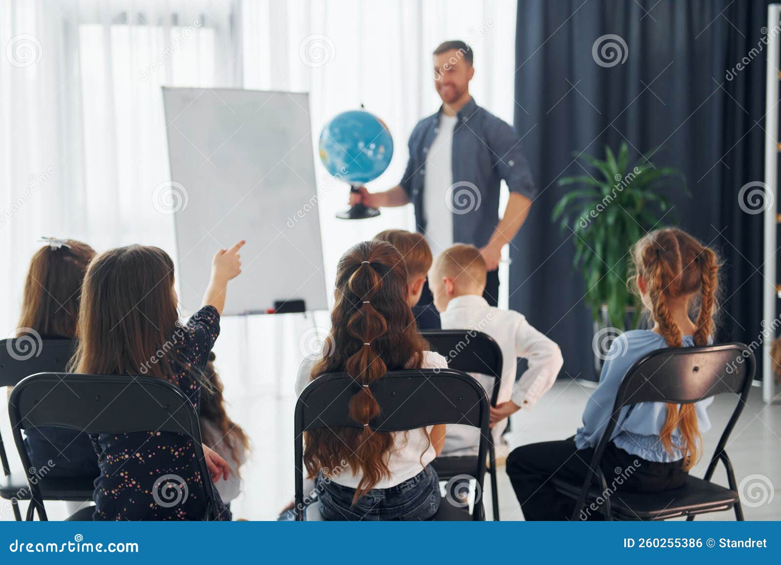 Group of Children Students in Class at School with Teacher Stock Photo ... Group of Children Students in Class at School with Teacher Stock Photo ...