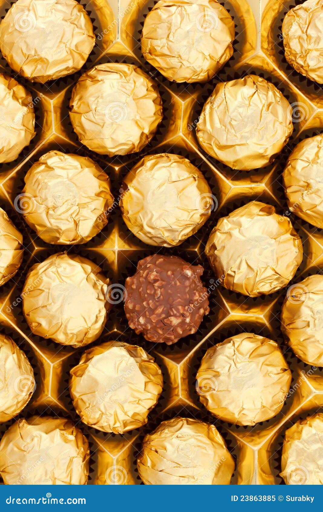 Group of chocolate stock image. Image of dessert, foil - 23863885
