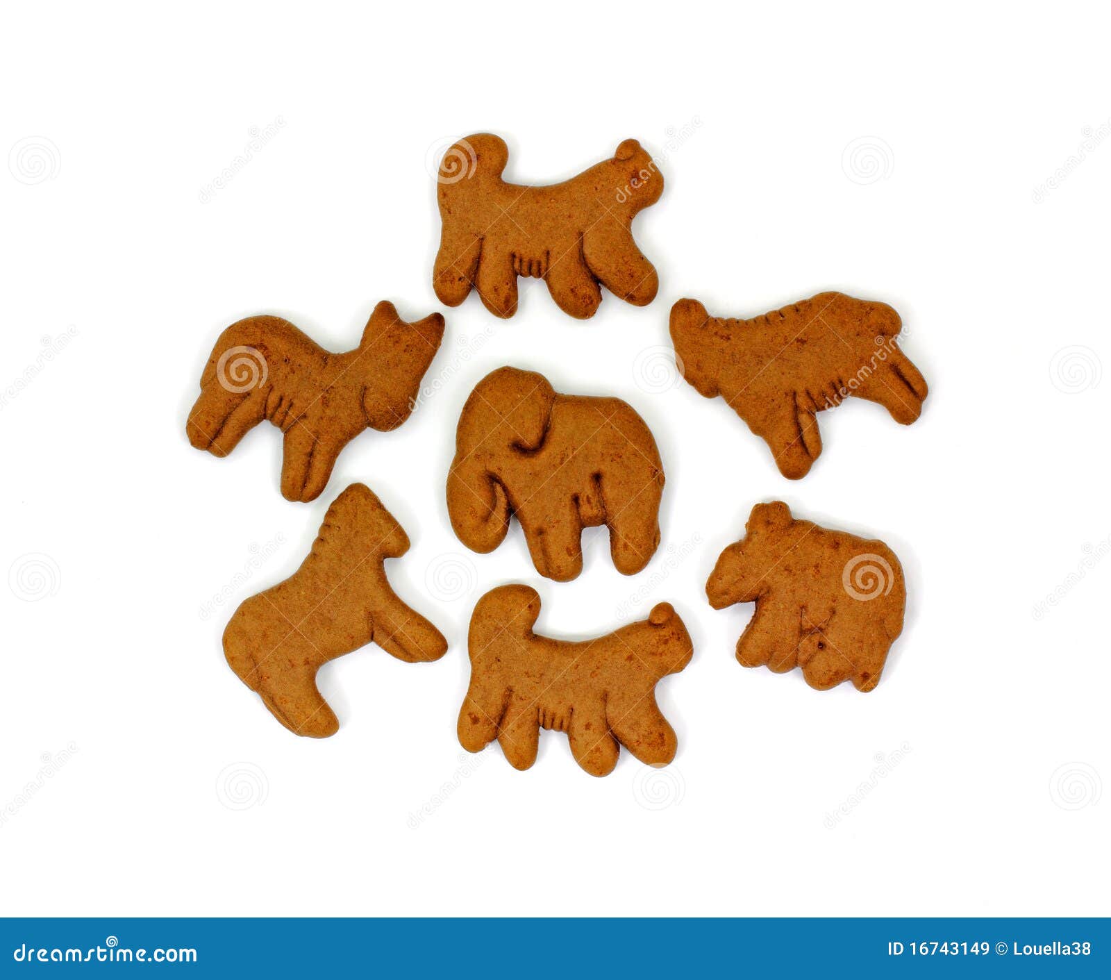 Group Chocolate Animal Cookies Stock Image - Image of chocolate, crisp ...