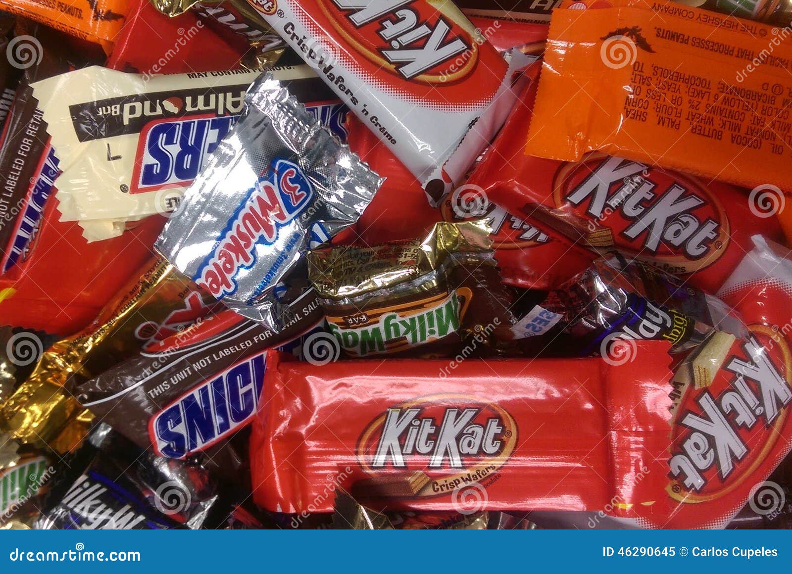 Group of chocolates editorial image. Image of bags, chocolate - 46290645