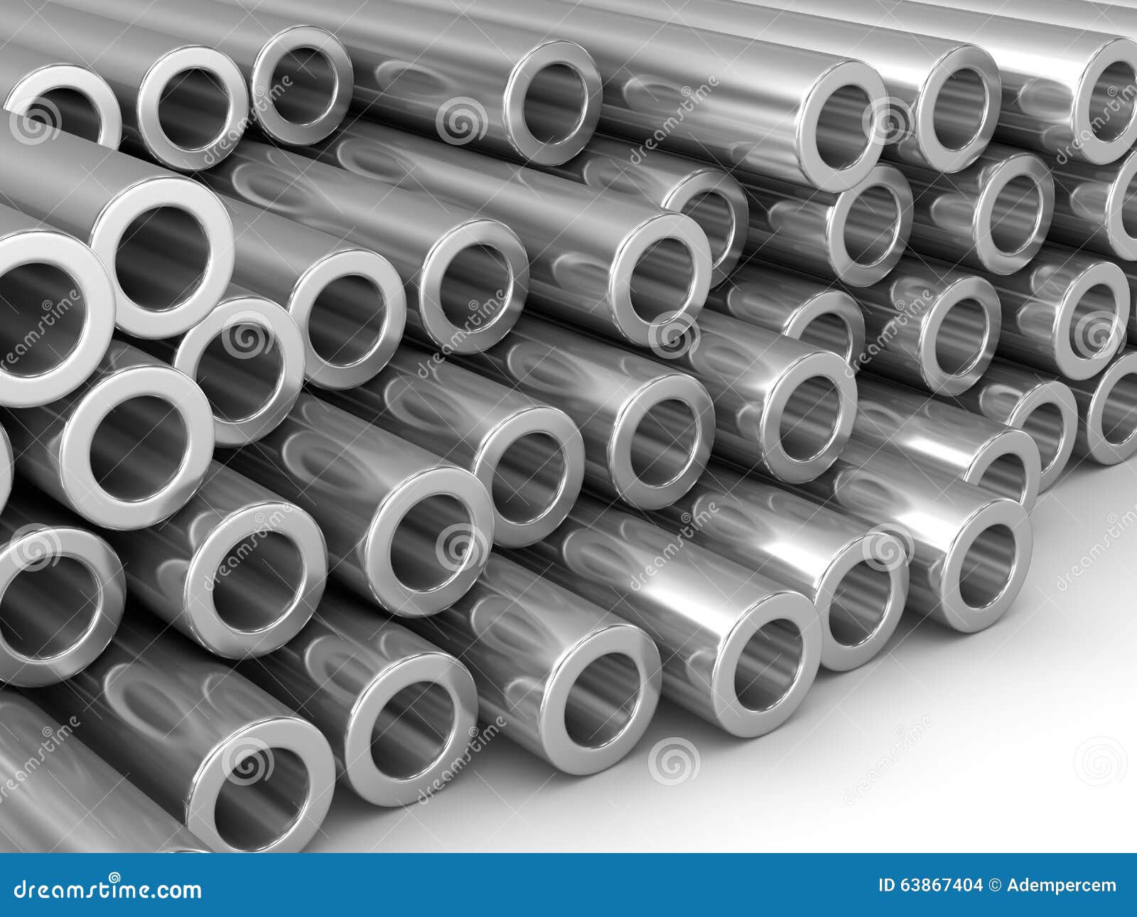 Chrome Pipe Flange Cartoon Vector | CartoonDealer.com #30859575