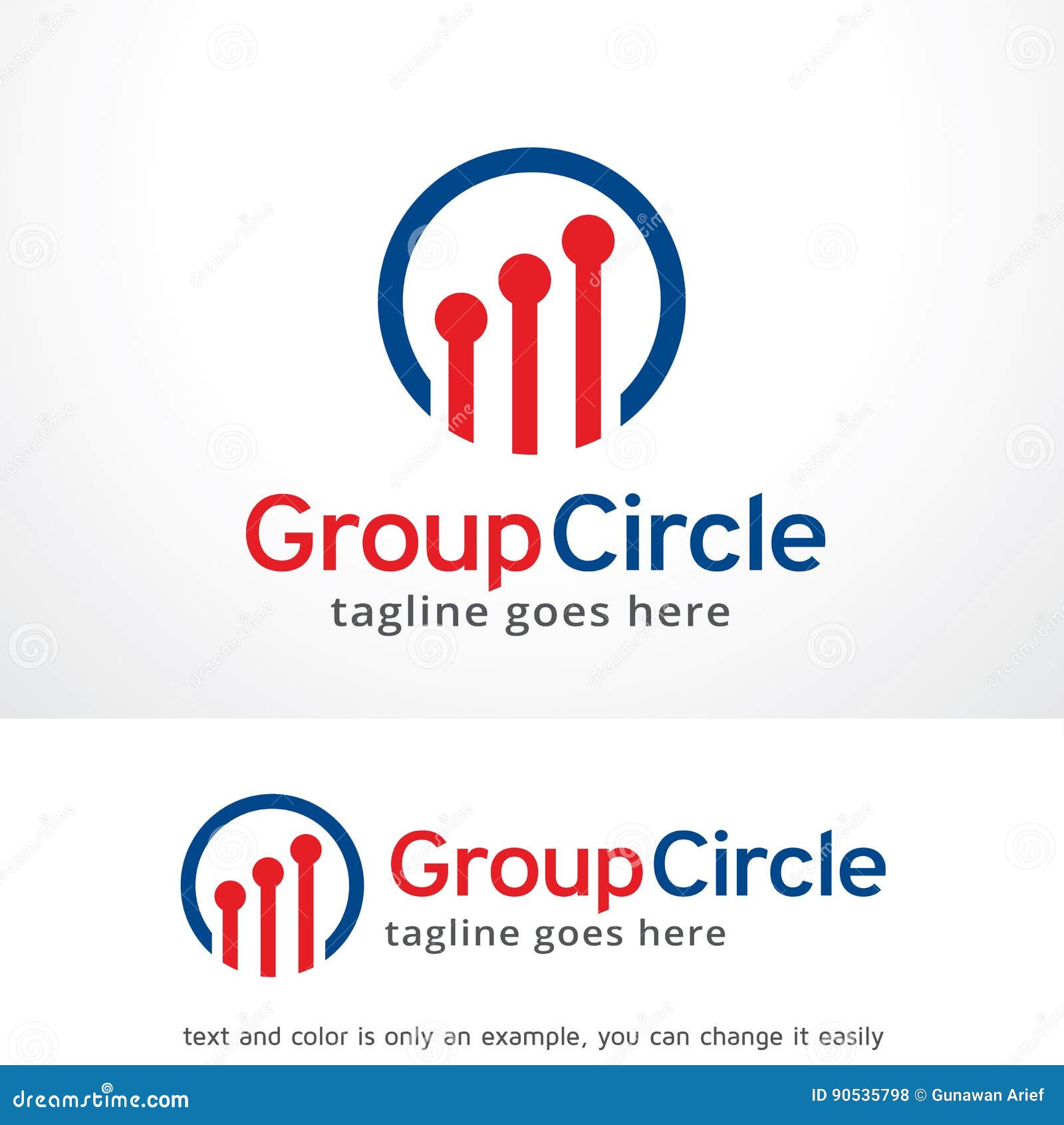 Group Circle Logo Template Design Vector, Emblem, Design Concept ...