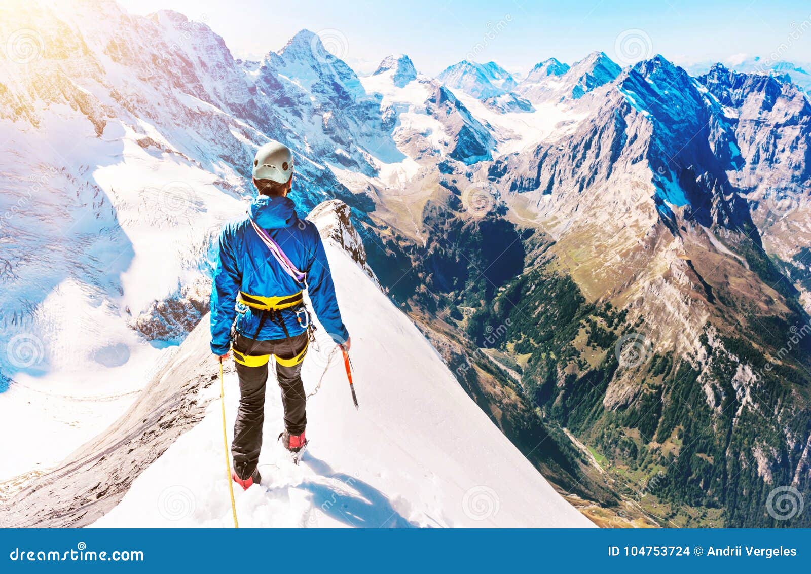 Group of Climbers Reaches the Top of Mountain Peak. Climbing and Stock ... Group of Climbers Reaches the Top of Mountain Peak. Climbing and Stock ...
