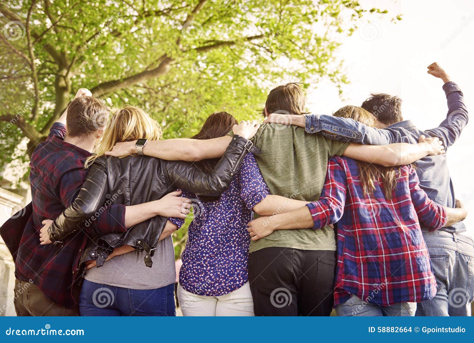 Group of close friends stock photo. Image of clothing - 58882664
