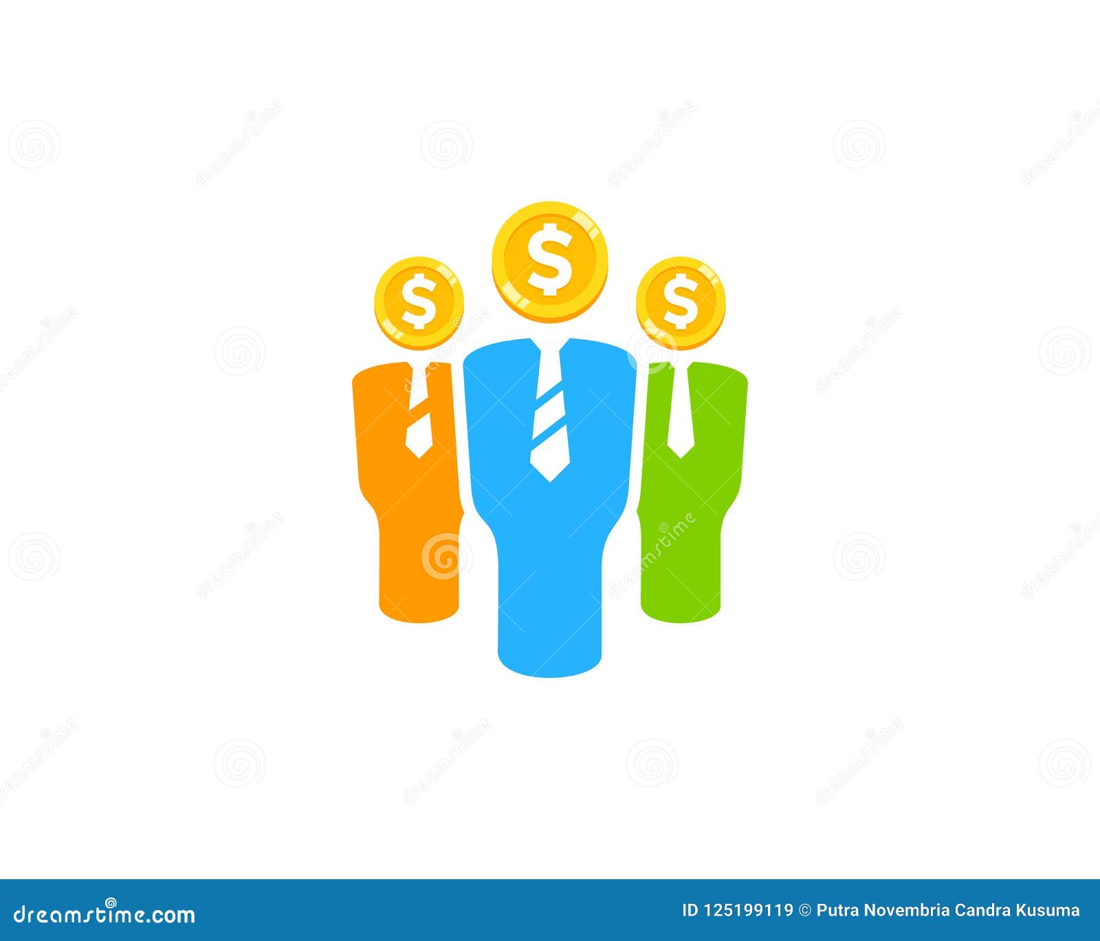 Group Coin Logo Icon Design Stock Vector - Illustration of idea, cash ...
