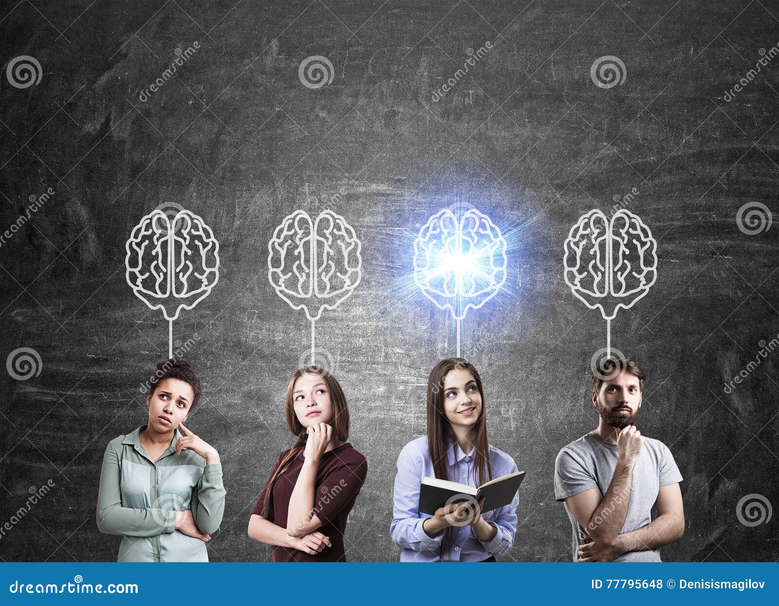 Group of Collaborating People Stock Photo - Image of brainstorm, group ...