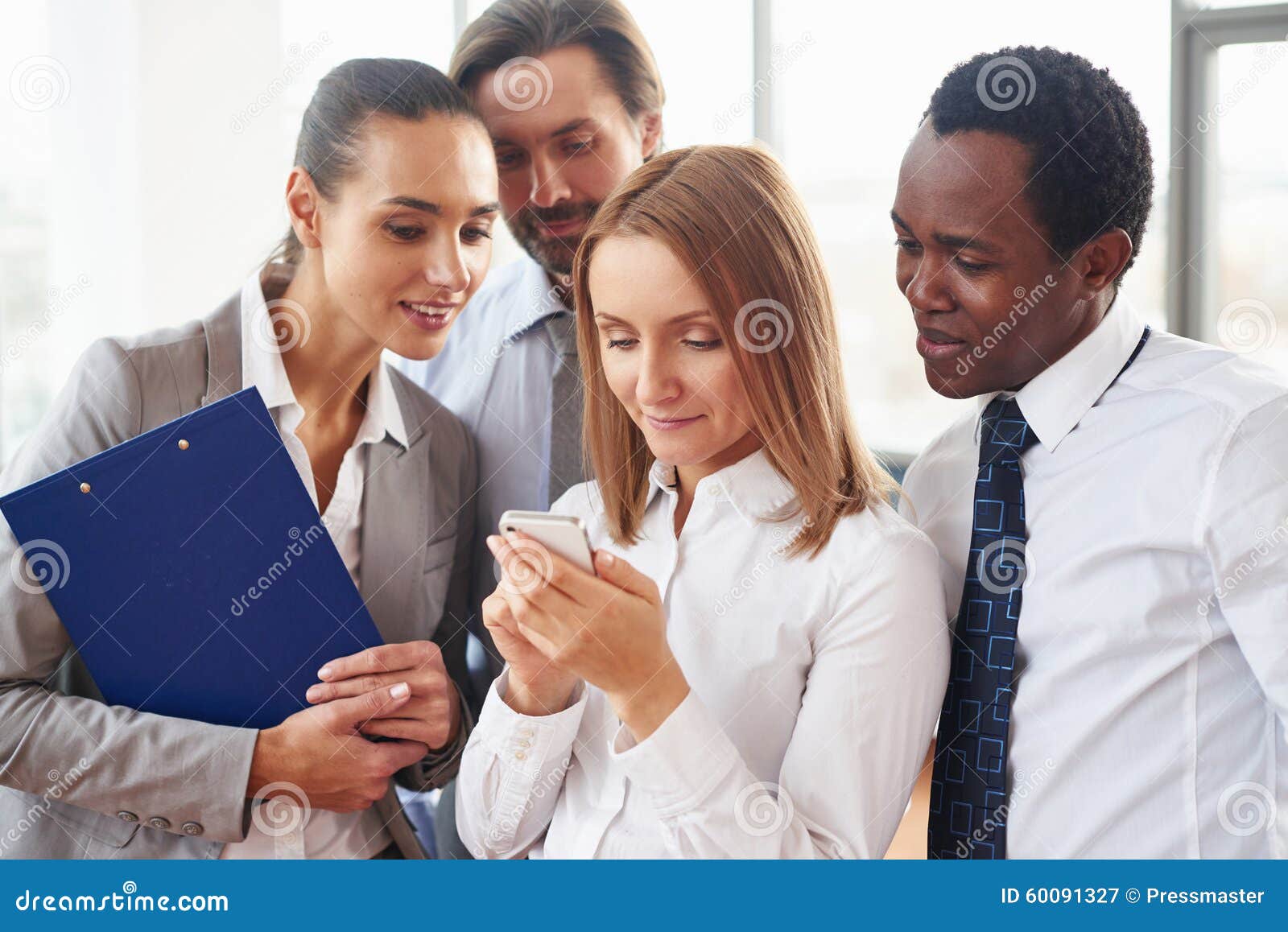 Group of colleagues stock image. Image of company, ethnicity - 60091327