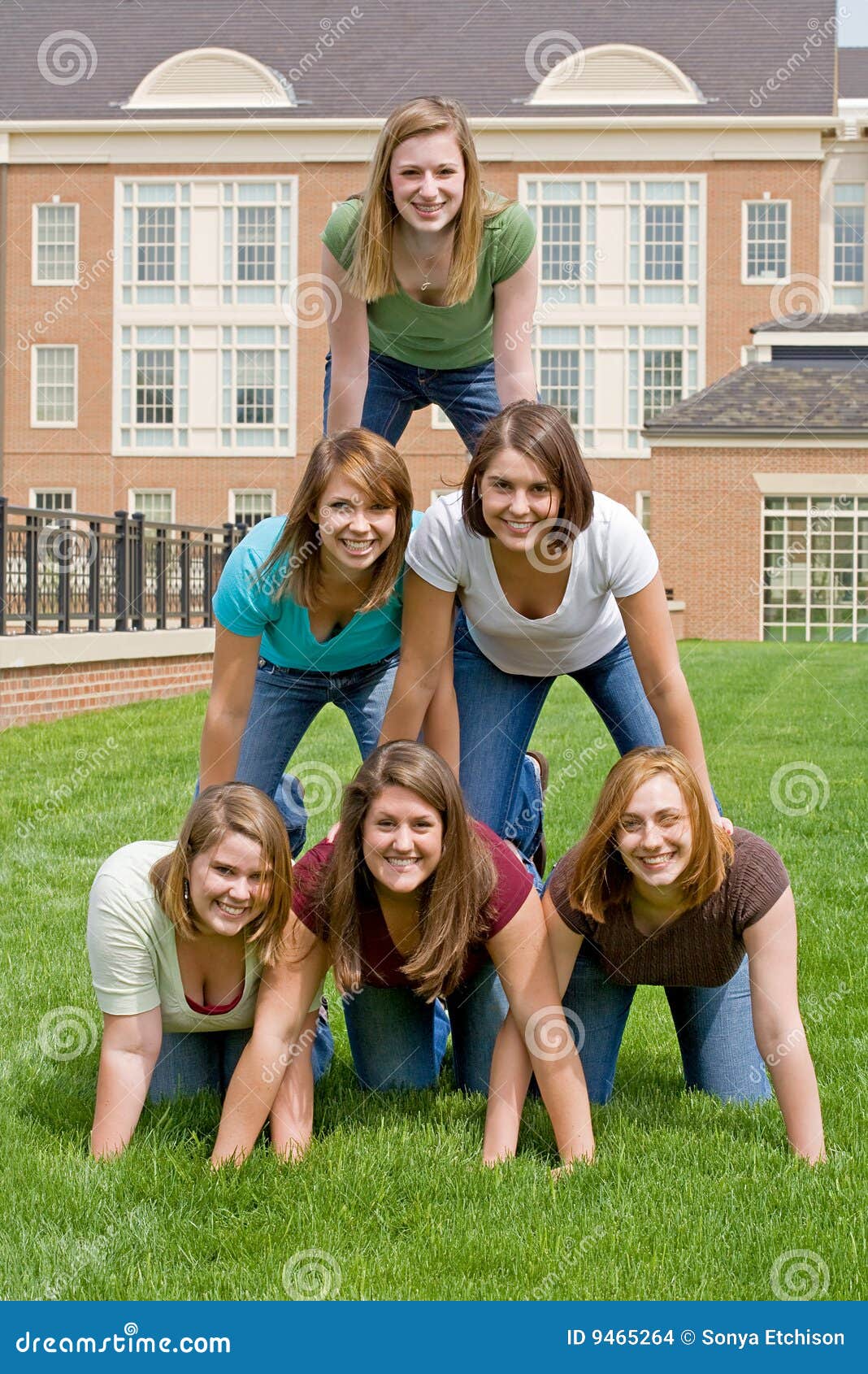 Group Of College Girls