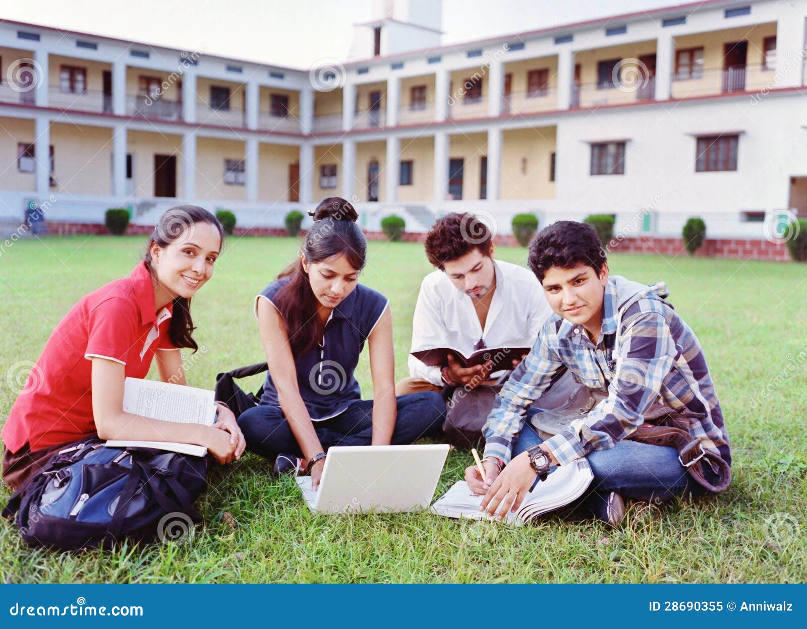 Indian College Campus Buildings