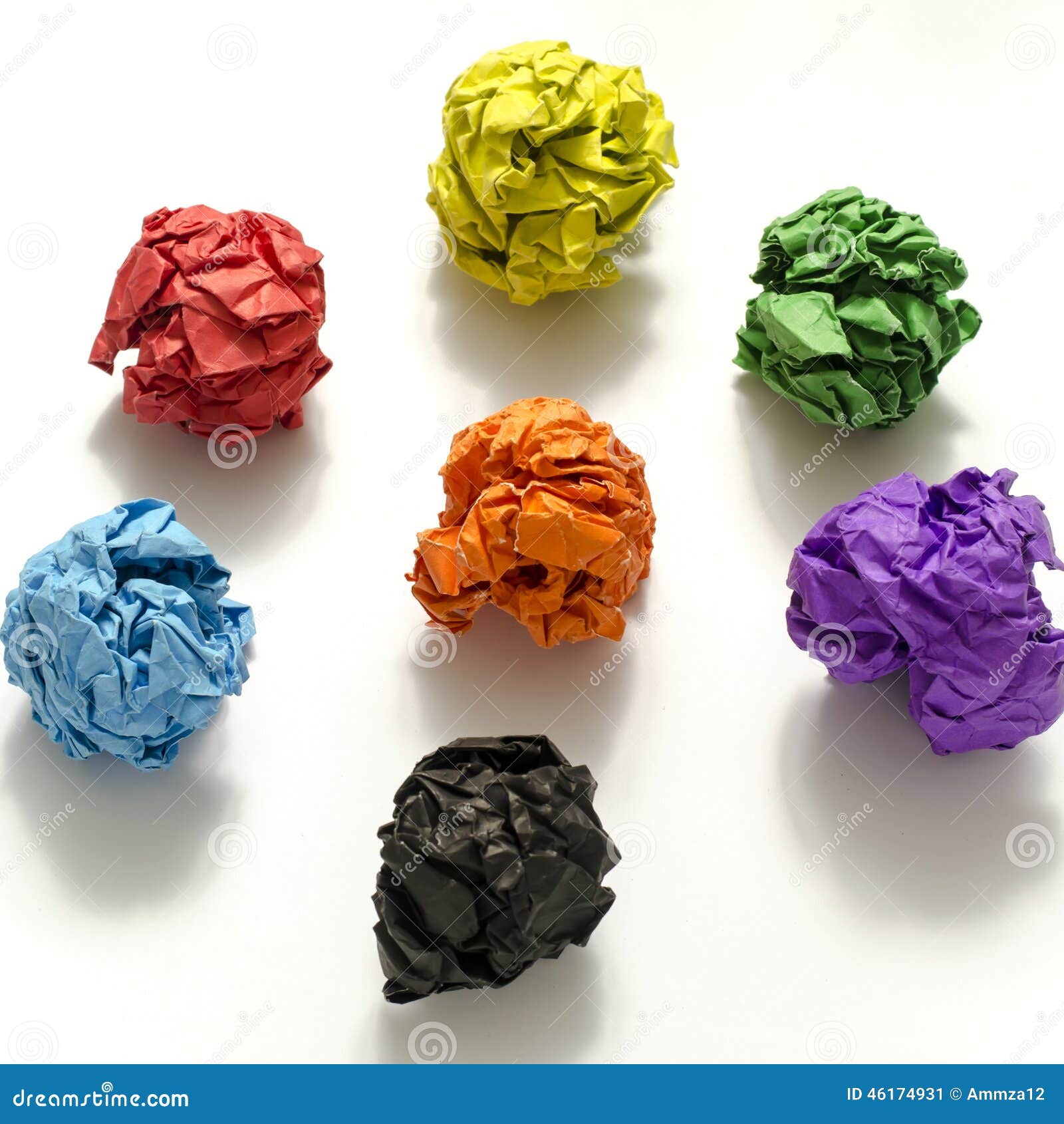 Color Crumpled Paper, For Backgrounds Stock Photography | CartoonDealer ...