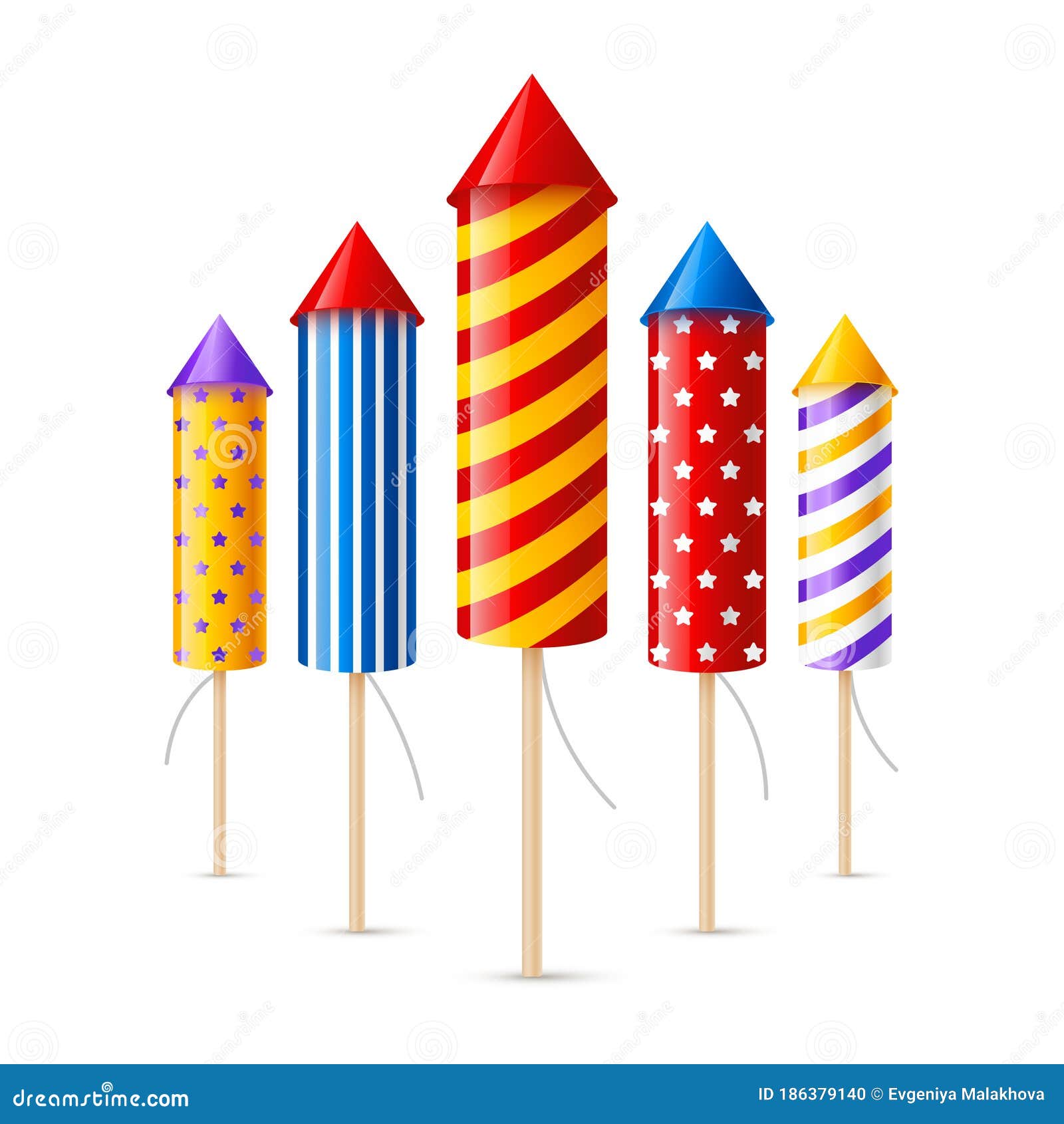 Firework Rockets Stock Photography | CartoonDealer.com #16100936