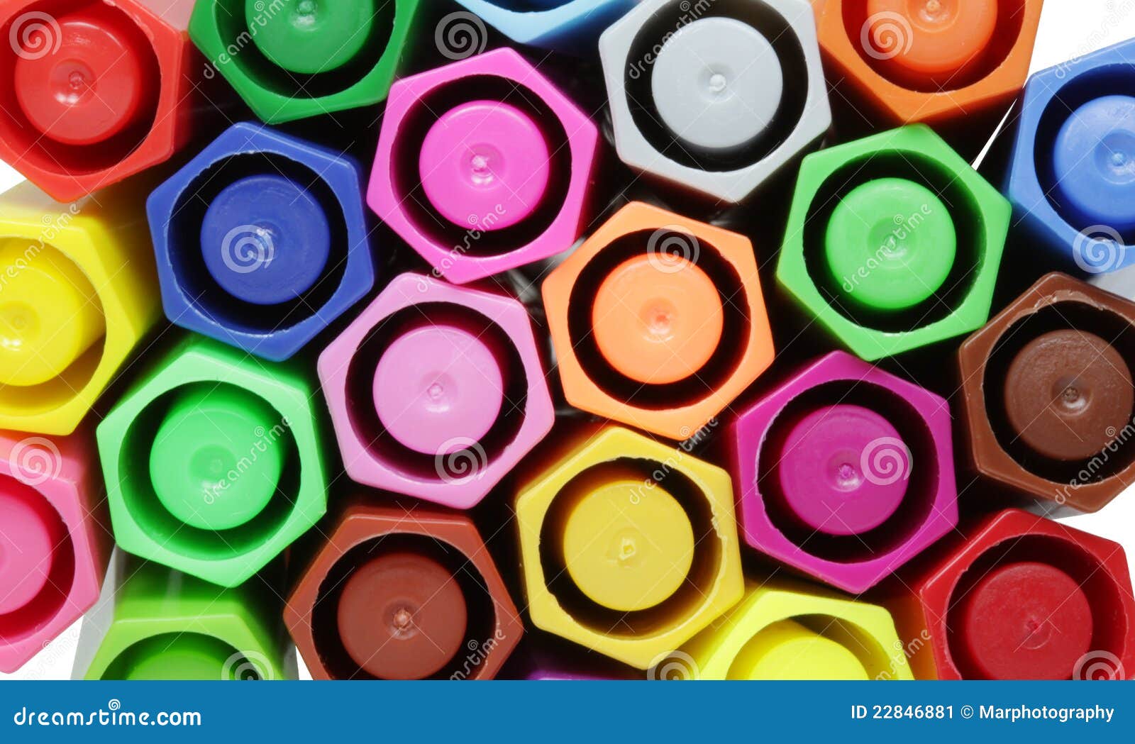 Group of color pen stock image. Image of lesson, children - 22846881