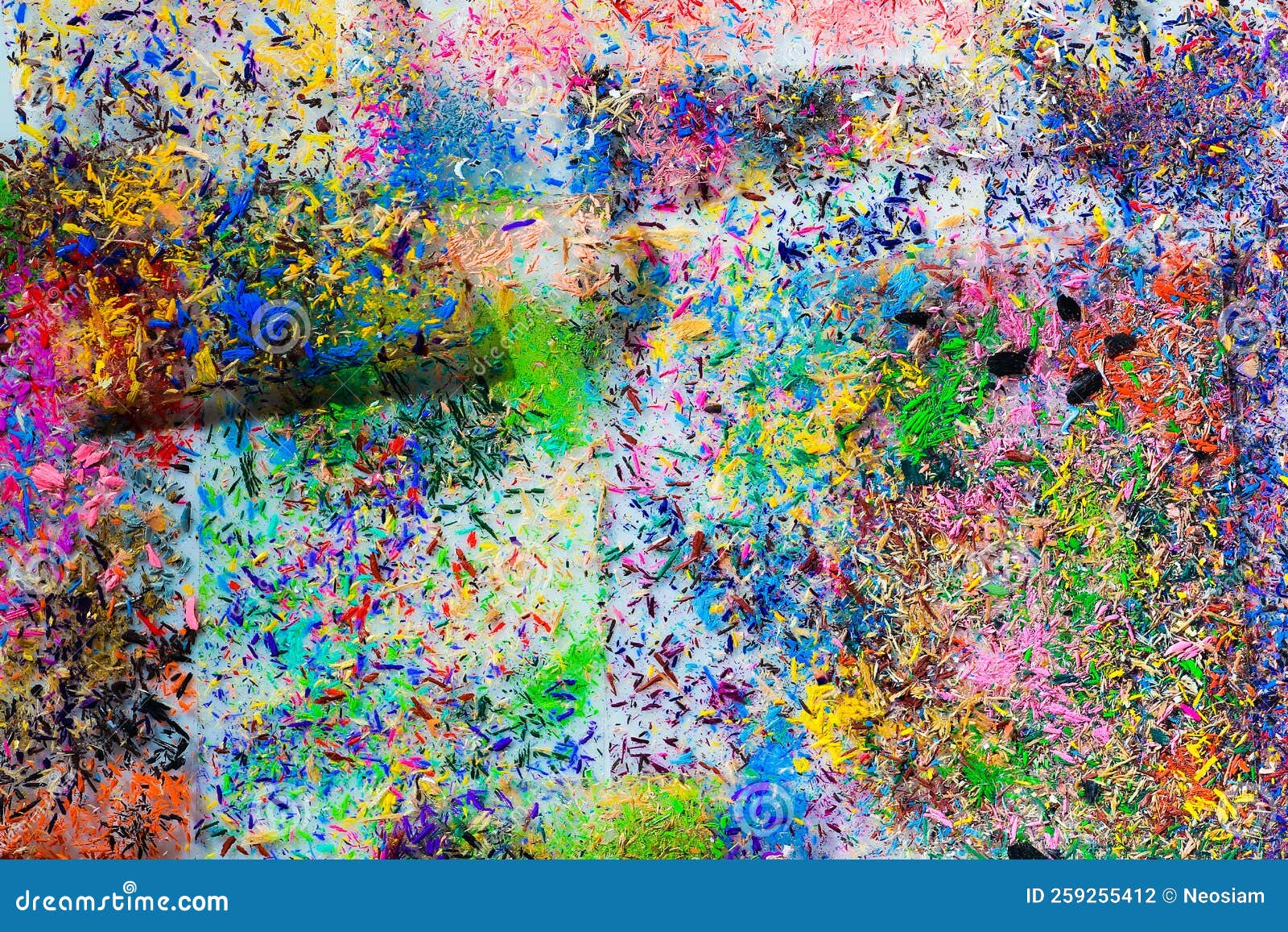 Group of Colored Broken Pencil Lead Stock Photo - Image of paint, dust ...