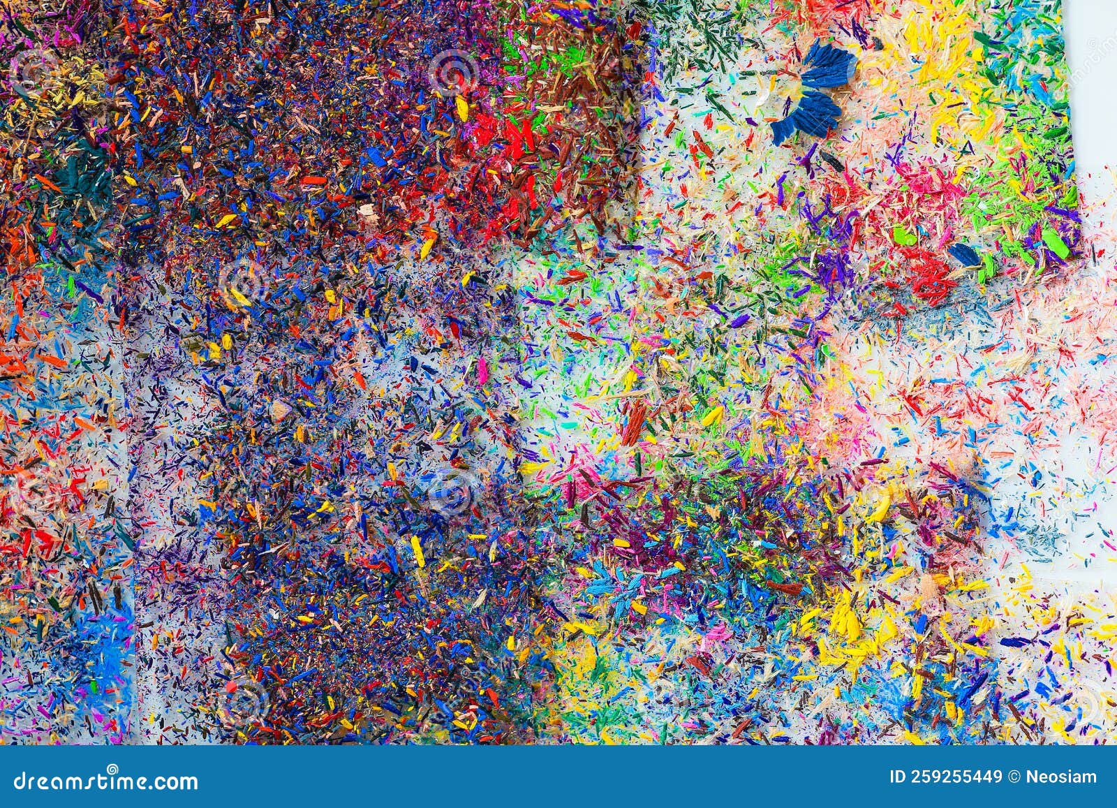 Group of Colored Broken Pencil Lead Stock Image - Image of abstract ...