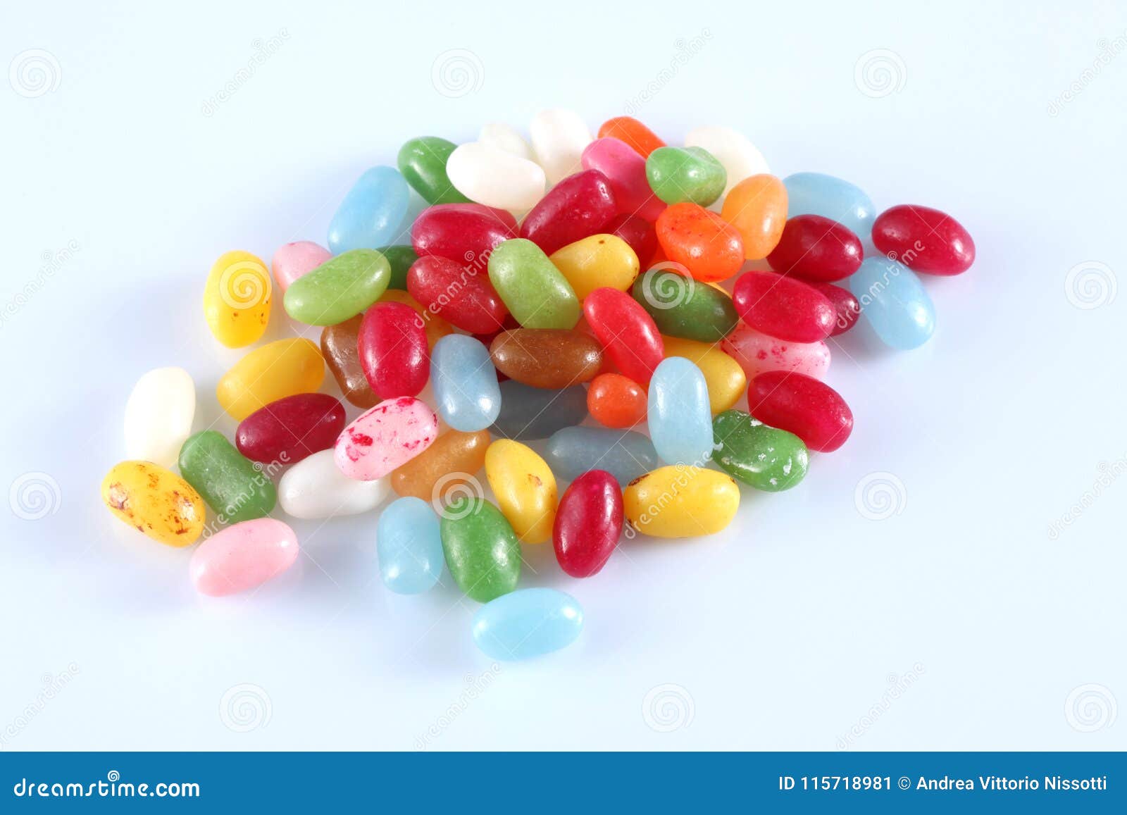 Group of Colored Candies Isolated on White Background Stock Image ...
