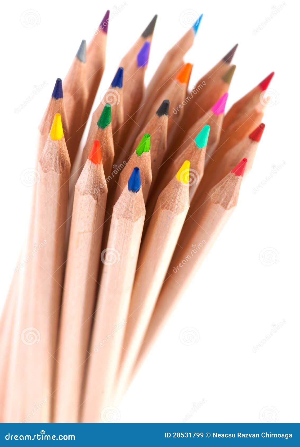 Group of colorful crayons stock image. Image of black - 28531799