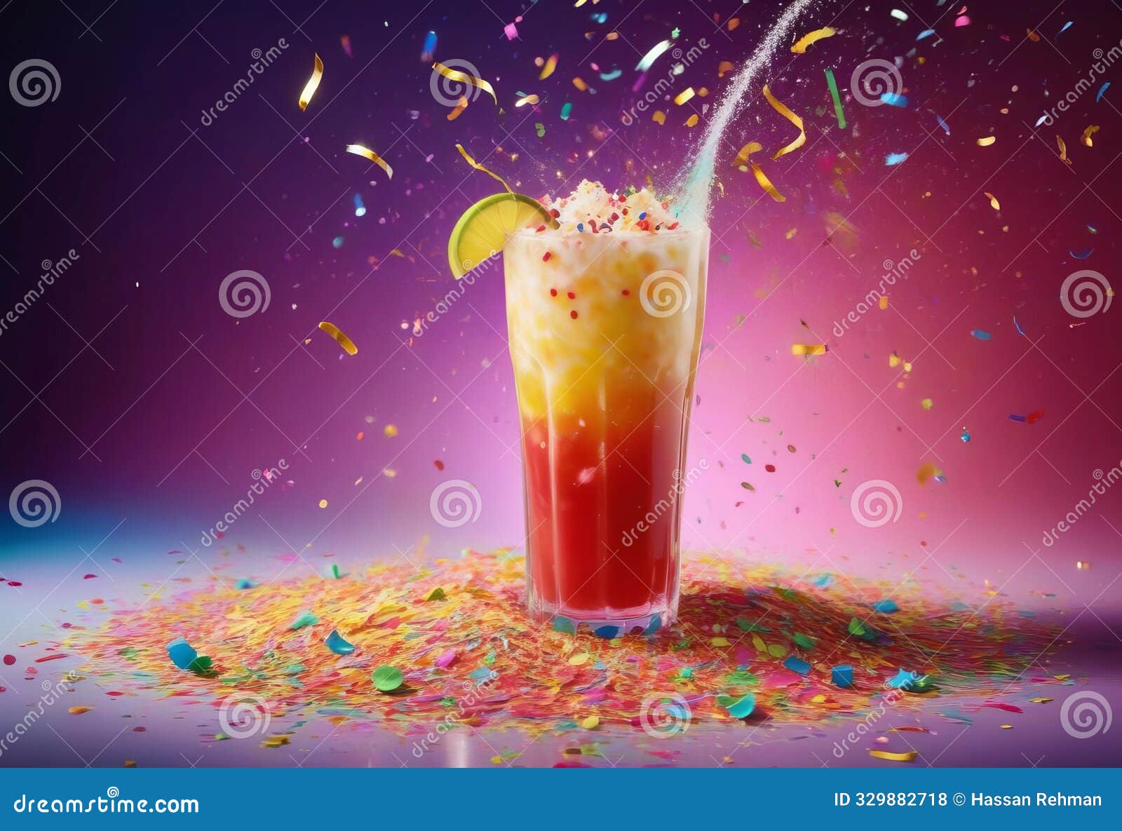 Colorful Drinks Set Hand Drawn Icon Logotypes In Cartoon Doodle Style ...