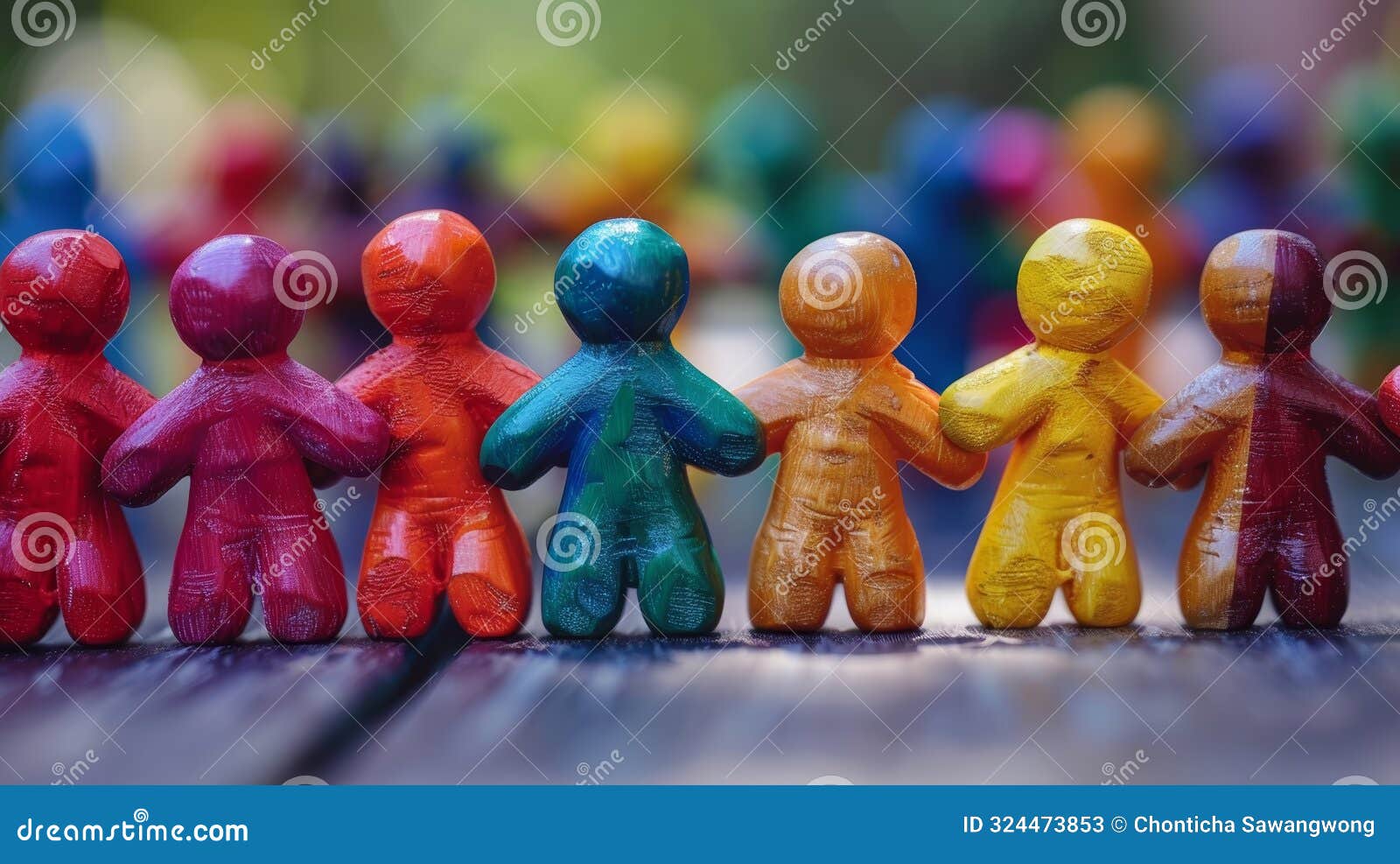 Figural Representation Of Sadness And Isolation Stock Photo ...