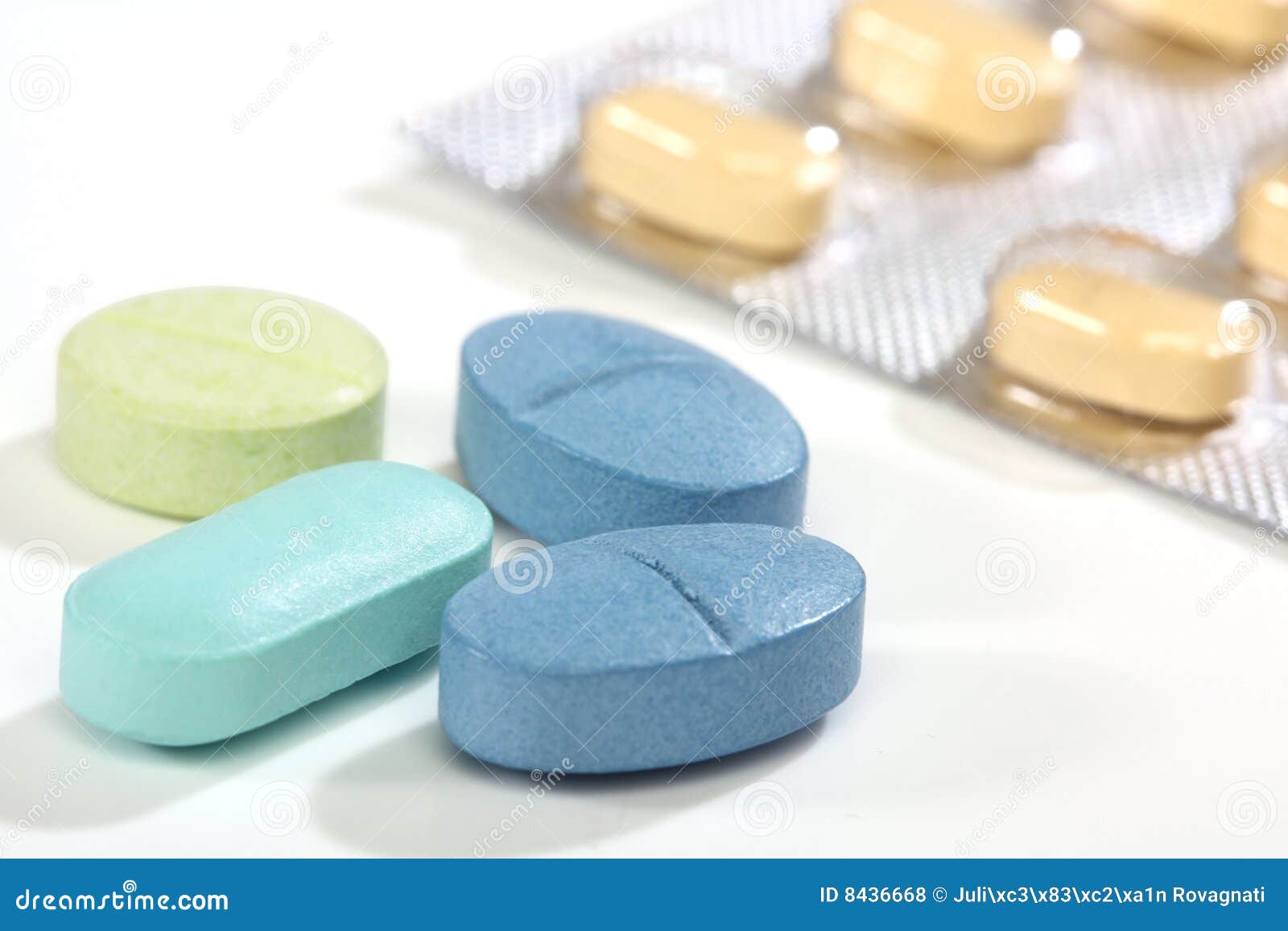Group of Colorful Medicine Pills Stock Photo - Image of colorful ...