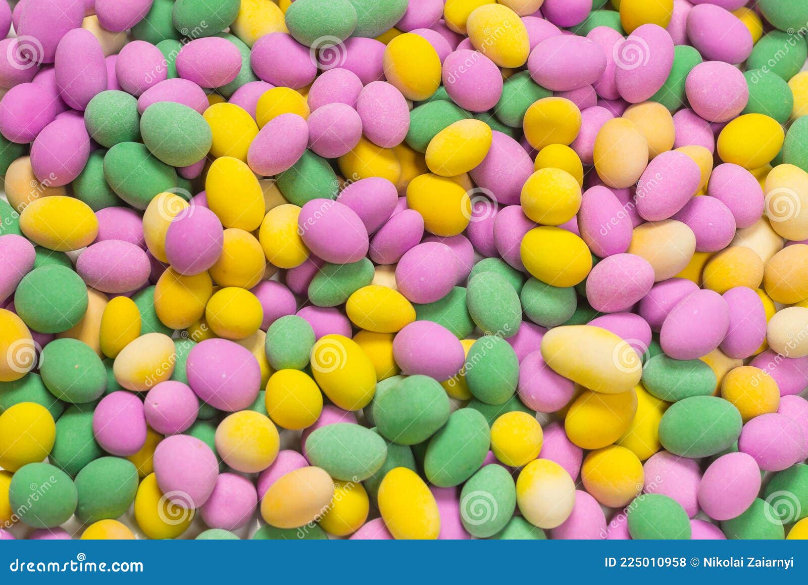 Group of Colorful Peanuts in Glaze Stock Photo - Image of confectionery ...
