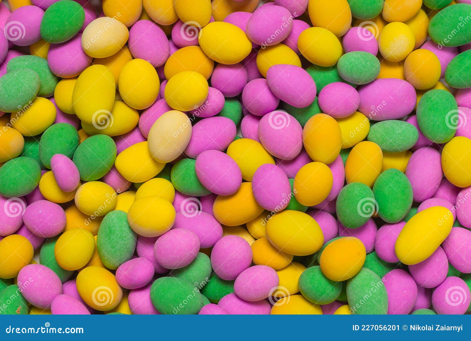 Group of Colorful Peanuts in Glaze Stock Image - Image of sugar ...