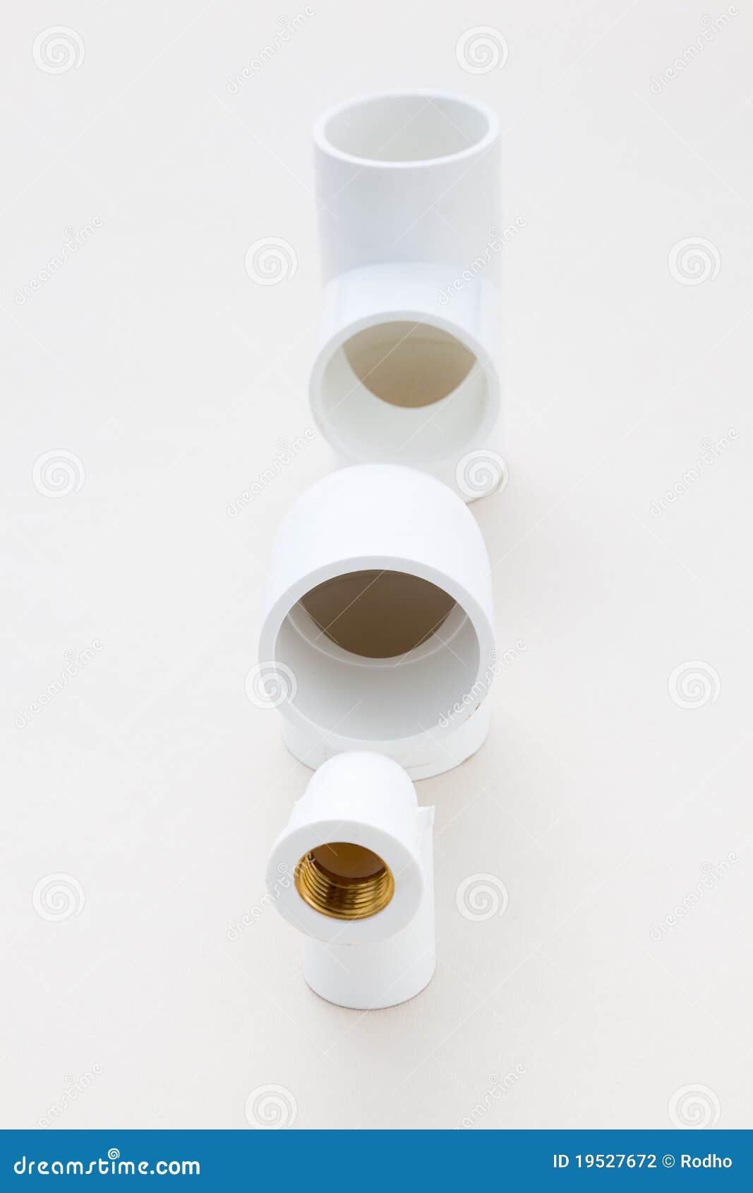 Group of Combined Fittings for PVC Pipes Stock Photo - Image of drain ...