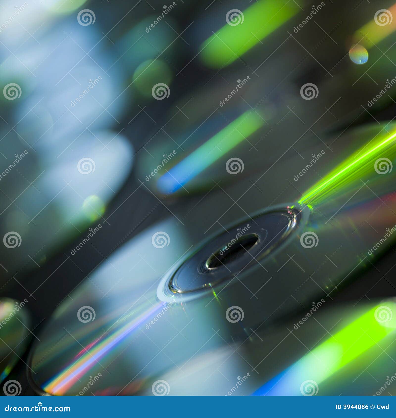 Group of Compact Discs on Table Stock Photo - Image of storage, digital ...