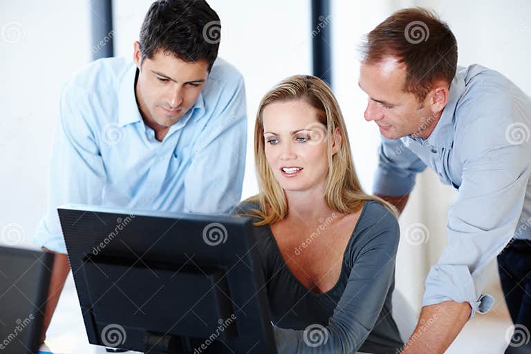 Group, Computer and Assistance with Task, Work and Plan for Corporate ...