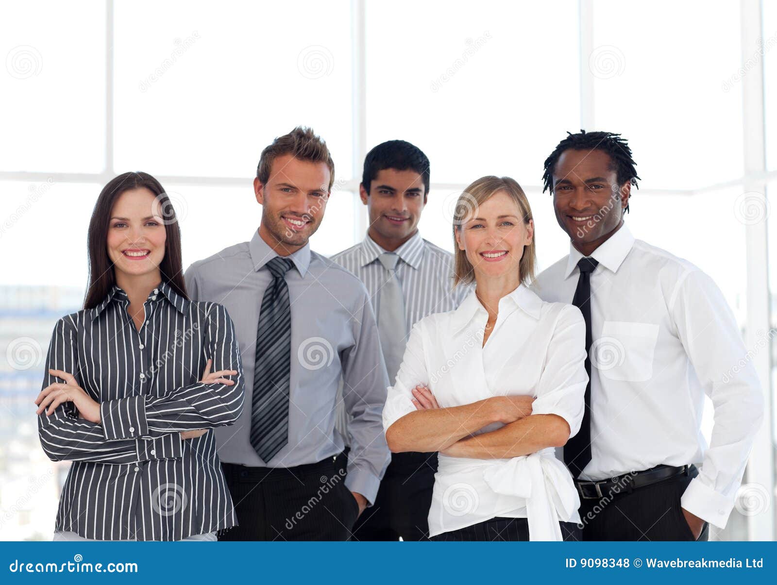 A Group of Confident Business People Stock Photo - Image of handsome ...