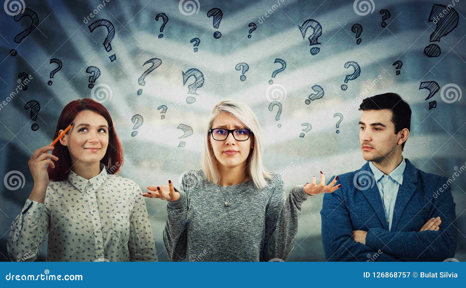 Confused Man Stock Image | CartoonDealer.com #7600171