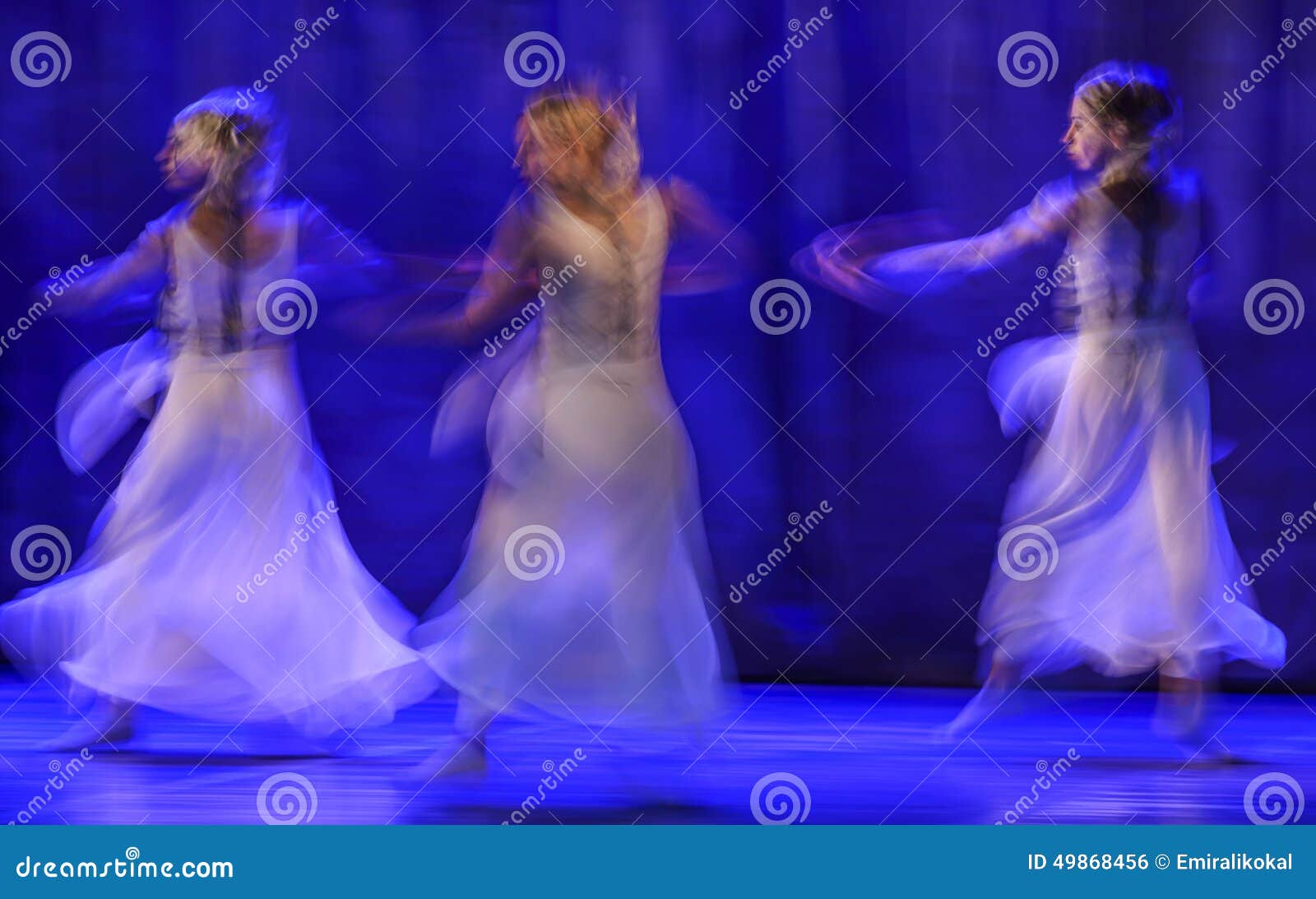 Group of Contemporary Dancers Performing on Stage Editorial Photo ...