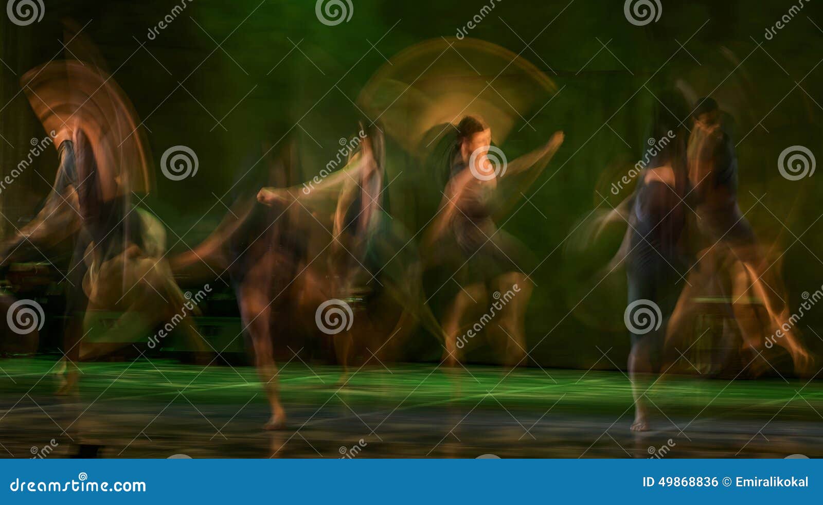 Group of Contemporary Dancers Performing on Stage Editorial Photo ...