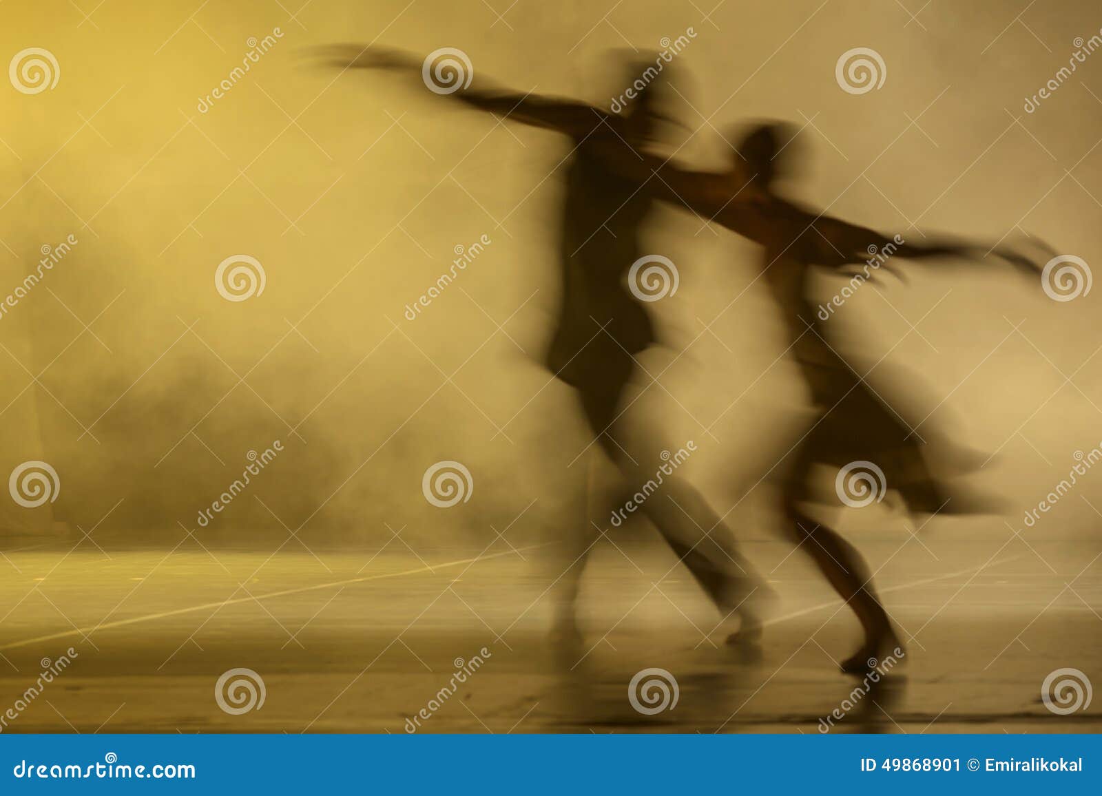 Group of Contemporary Dancers Performing on Stage Stock Image - Image ...