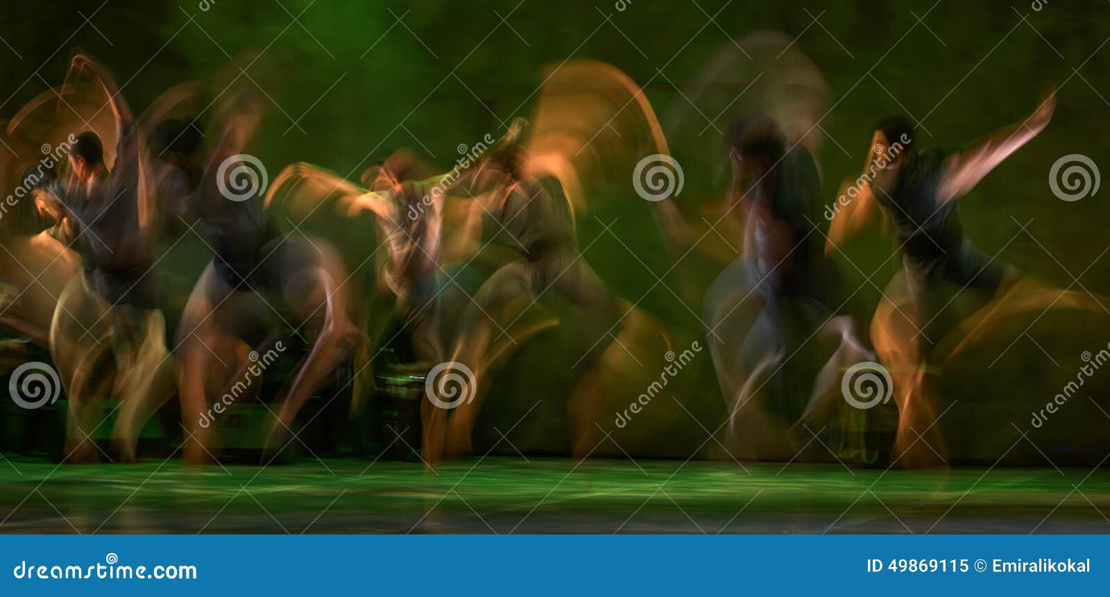 Group of Contemporary Dancers Performing on Stage Editorial Image ...