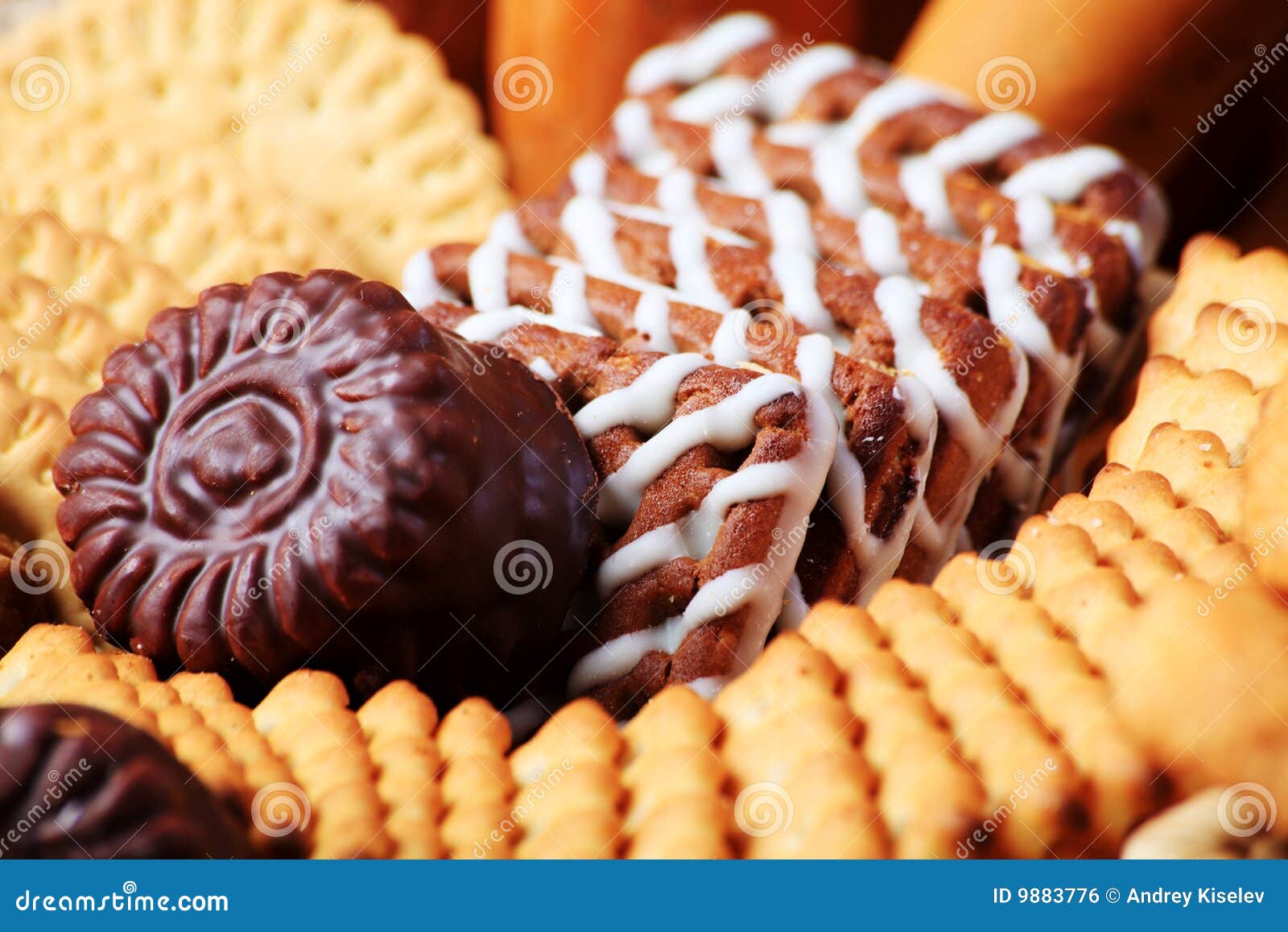 Group of cookies stock photo. Image of healthy, bread - 9883776