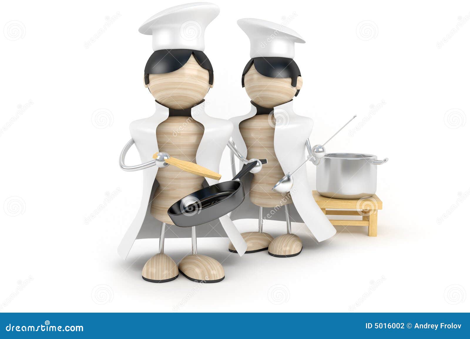Group cooks stock illustration. Illustration of preparation - 5016002