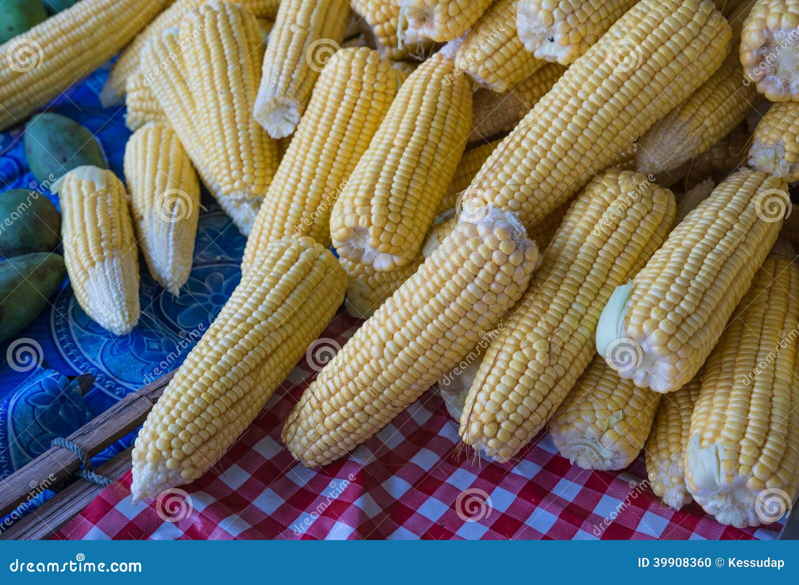 The group of corn for sale stock photo. Image of grain - 39908360